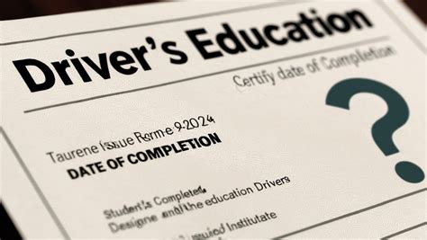 Does A Drivers Ed Certificate Expire