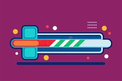 A Colorful Flat Illustration Depicting Loading Input Data With Vibrant