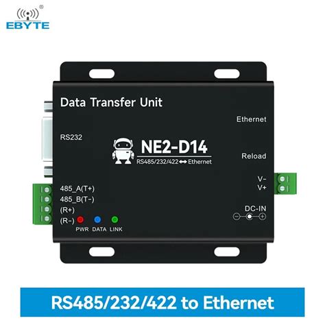 ebyte ne2 d14 industrial grade rs485 232 422 mqttc c iot gateway