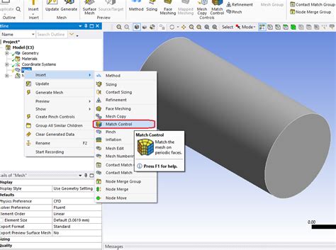 how to set up periodic boundary condition in ansys fluent