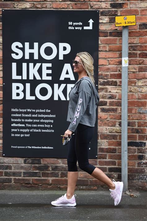 Christine McGuinness In Leggings CelebMafia