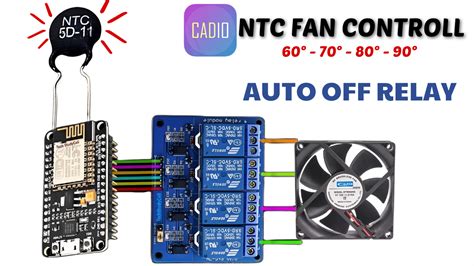 ESP8266 CADIO NTC ISI SENSÖRÜ DEVRESİ