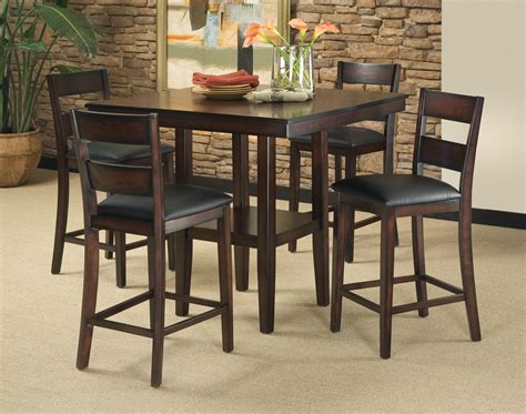 Counter Height Table With Chairs And Bench At Leah Woodcock Blog