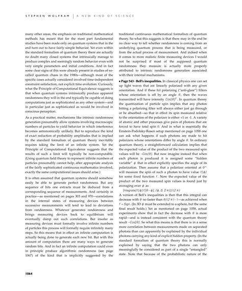 Notes For Quantum Phenomena A New Kind Of Science Online By Stephen Wolfram [page 1064]