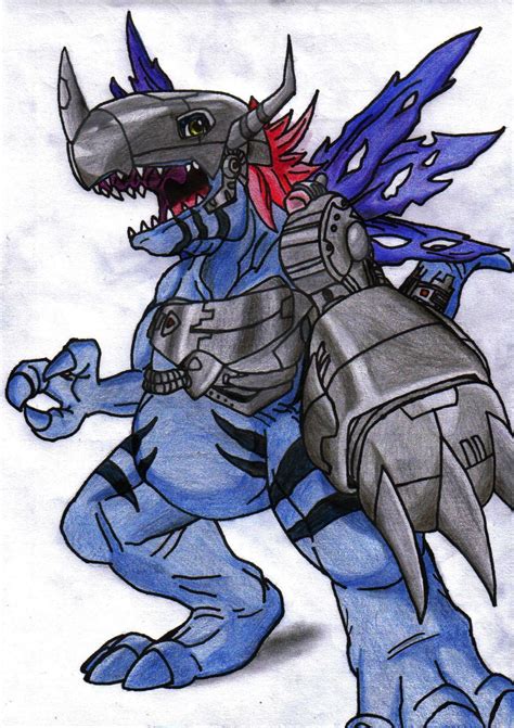 Fan Art Metalgreymon Virus By Krytenmarkgen 0 On Deviantart