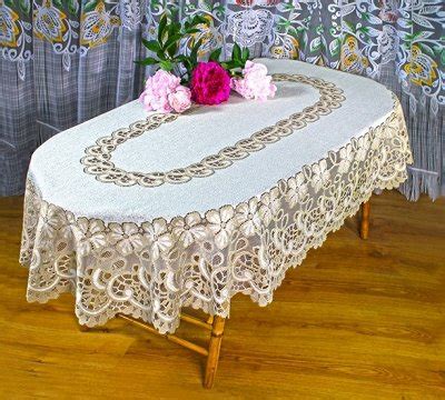 СКАТЕРТИ ОВАЛЬНЫЕ - Польские скатерти, шторы и тюль. Качество! Стиль ...
