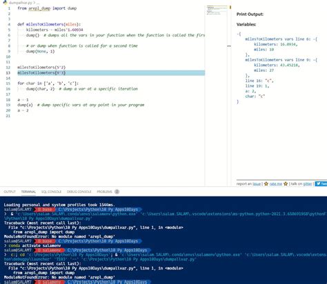 Modulenotfounderror No Module Named Arepl Dump · Issue 379 · Almenon Arepl Vscode · Github