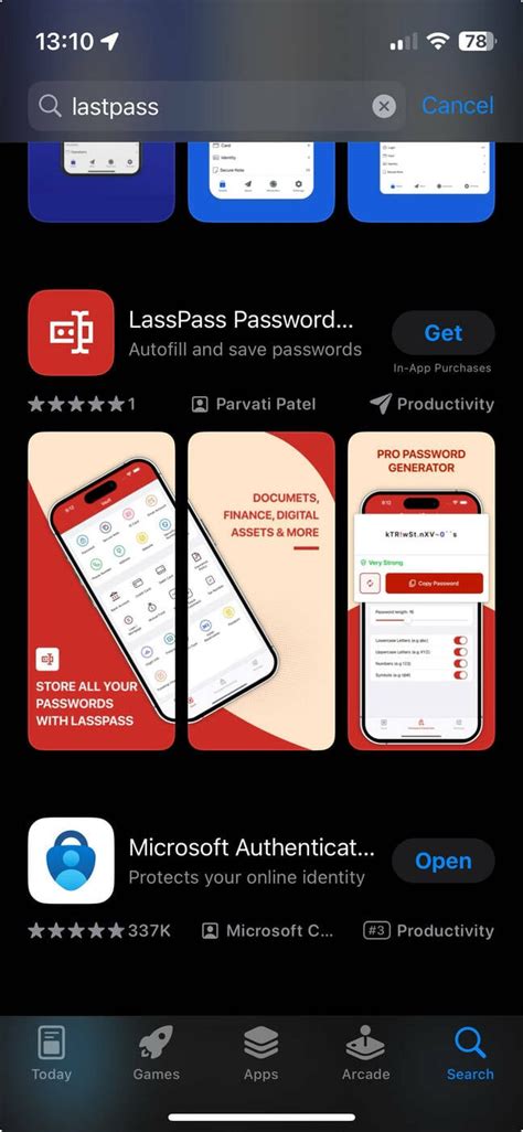 fake app impersonating lastpass spotted in apple s app store the register