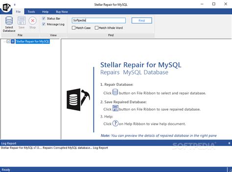 Stellar Repair For Mysql Download Softpedia