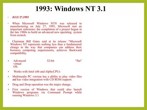 Various Versions Of Windows 1 To 10 Pdf