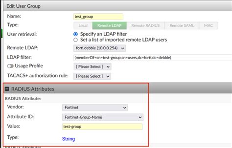 Solved Fortiauthenticator Ldap Groups Used On Fortigate Fortinet
