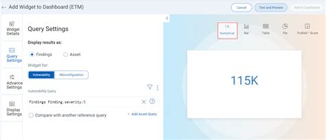 working with etm dashboard