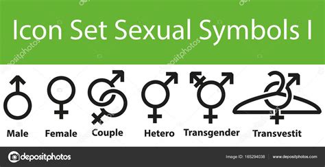 Icon Set Sexual Symbols I Stock Vector Image By GreenOptix 165294038
