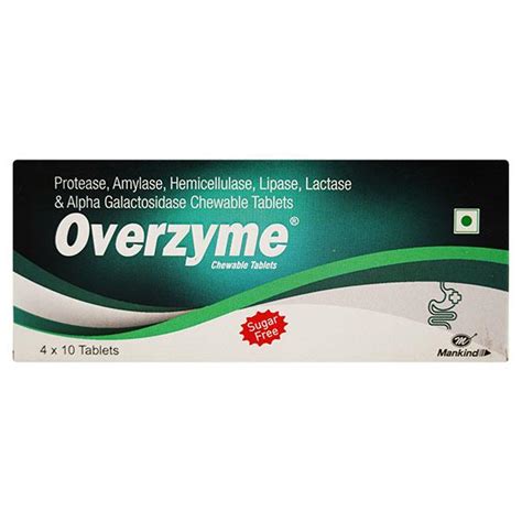 Overzyme Sugar Free Tablet 10s