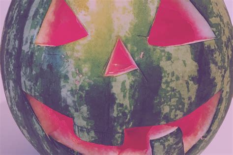 How To Make A Summer Jack O Lantern Watermelon Salsa — Spooky Little
