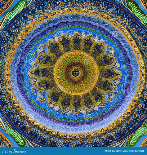 A Fractal Landscape Of Repeating Patterns And Shapes Stretching Out Into Infinity3 Generative