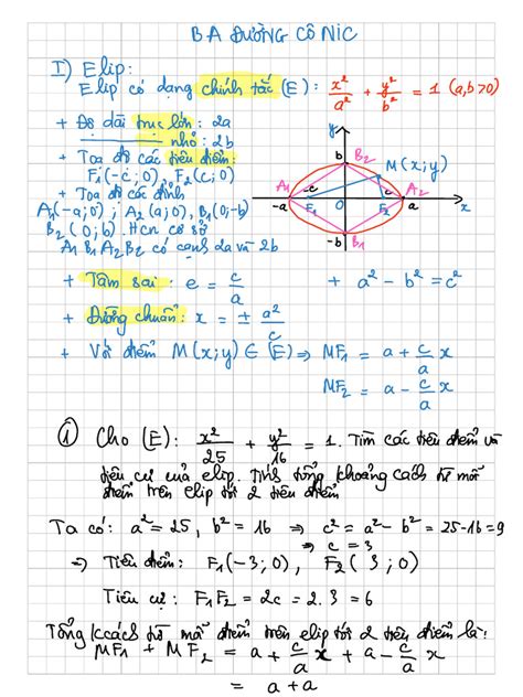 3 Đường Cônic | PDF