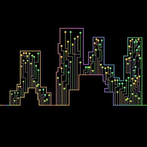 Premium Vector Computer Chip Electronic Circuit Board Vector For