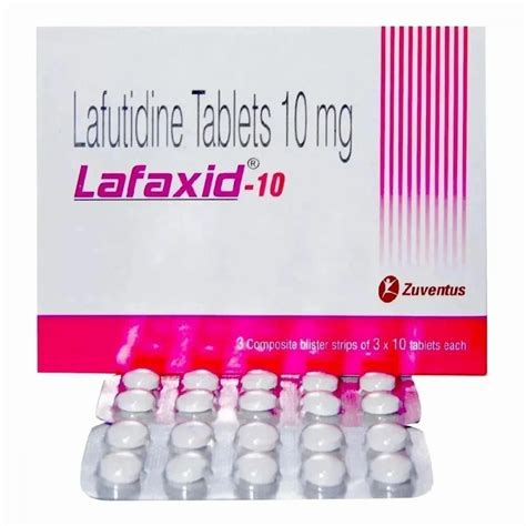 10mg Lafaxid Lafutidine Tablets At ₹ 198 Box In Nagpur Id 2856148392148