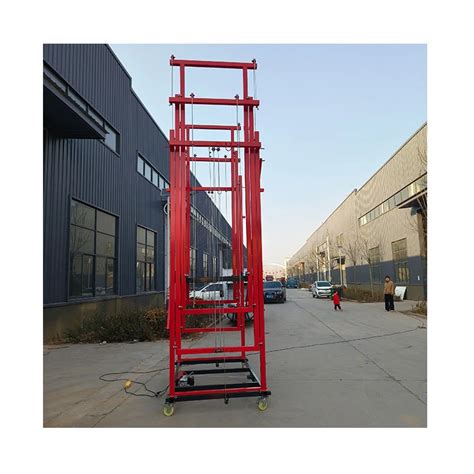 Electric Scaffolding Platform Lifter Scaffolding Electric Elevator Can Raise 2 6 Meters 6m