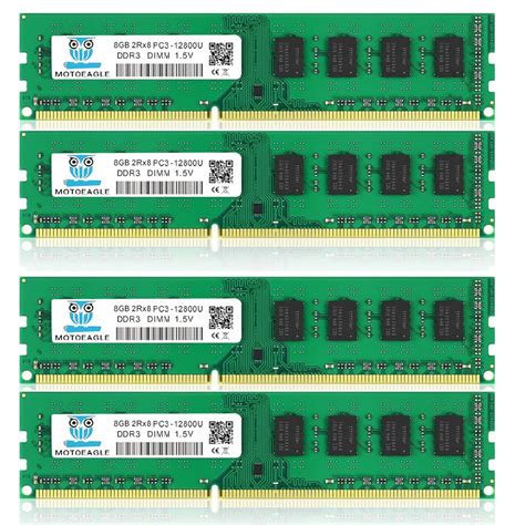 Ddr3 Ram 32gb 32gb 4x8gb Pc3 12800u Ddr3 1600 Udimm Desertcart Ksa