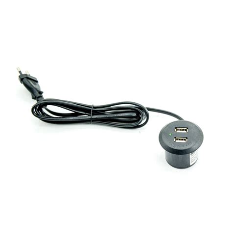 Charger Only Usb Furniture Office Desktop Hidden Socket Round Usb Socket For Furniture Buy Usb