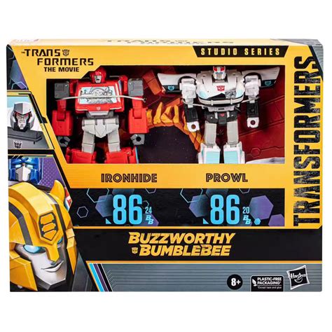 Pre Order Takara Tomy Hasbro Buzzworthy Bumblebee Ironhide And Prowl