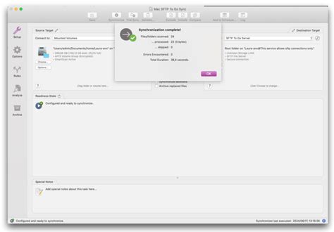 How To Sync Local Mac With Sftp Chronosync