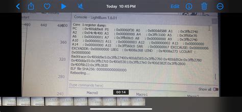 I Have A Elegoo Phecda And It Started To Run A Reboot Os Specific