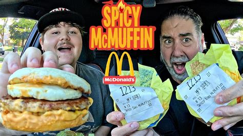 We Tried All 3 New Spicy Mcmuffins From Mcdonalds… Heres The Truth 🌶️🍳 Youtube