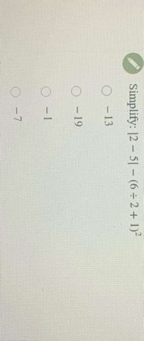 Solved Simplify Chegg Com