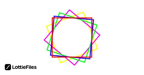 Free Rectangle Rotate Colors Animation By Md Fazle Hasan Lottiefiles