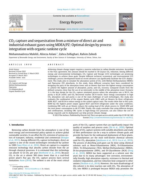 PDF CO2 Capture And Sequestration From A Mixture Of Direct Air And