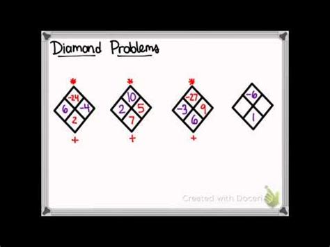 Diamond Problems - YouTube