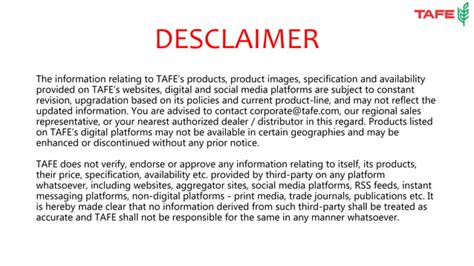 IMT Tractor TAFE PPT