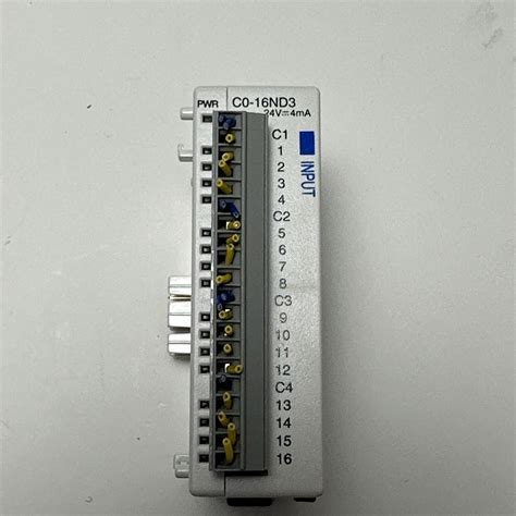 automation direct koyo c0 16nd3 click plc discrete input module 16