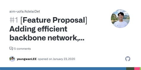 [feature Proposal] Adding Efficient Backbone Network Vovnet · Issue 1 · Aim Uofa Adelaidet