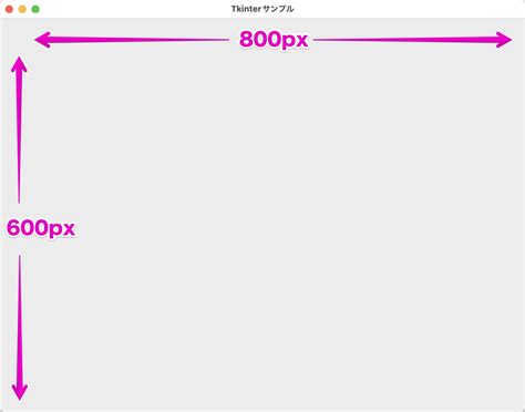 Python Tkinter でウィンドウを表示するための基本