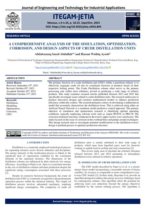 Pdf A Comprehensive Analysis Of The Simulation Optimization Corrosion And Design Aspects Of