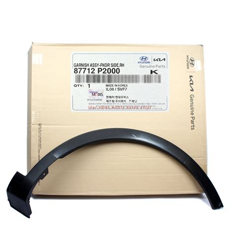 Genuine Front Wheel Fender Molding Right For 2021 2023 Kia Sorento 877