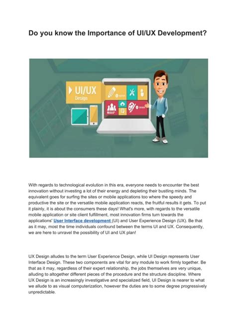 Ppt Importance Of Ui Ux Design In An App Development Process Powerpoint Presentation Id 11559355
