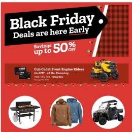 Tractor Supply Company Black Friday 2025 Ad Deals And Sales