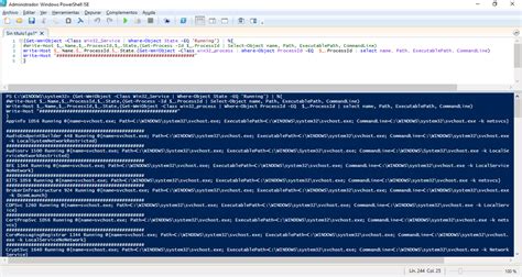 Analizar Servicios Con PowerShell Operating Systems Scripting PowerShell And Security