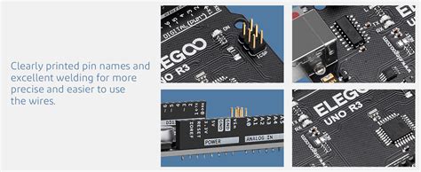 Amazon Com ELEGOO UNO R Controller Board ATmega P With USB Cable Compatible With Arduino IDE