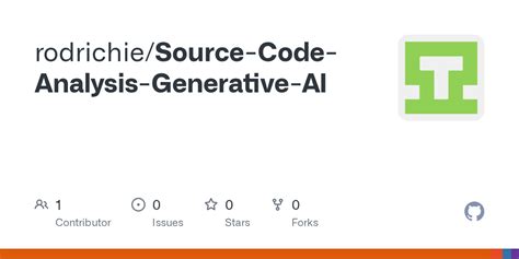 Github Rodrichiesource Code Analysis Generative Ai