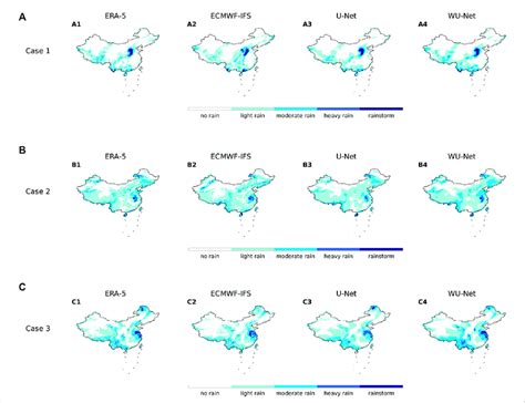 Examples Of Precipitation Forecasts By Different Models A 21072021 Download Scientific