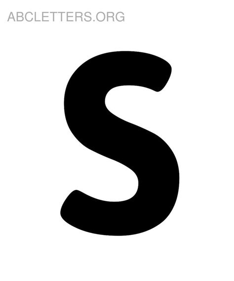 Big Letter S Printable