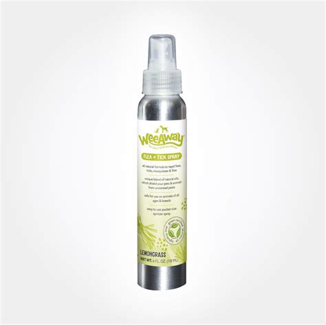 Flea And Tick Spray Lemongrass Scent