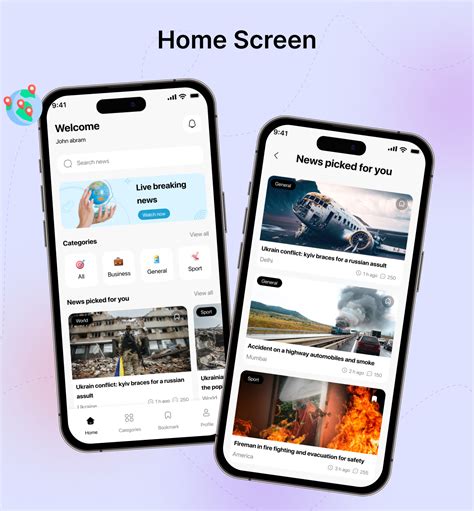 QuickNews UI Template News App In Flutter 3 X Android IOS UI Template Buy Apps Themes UI