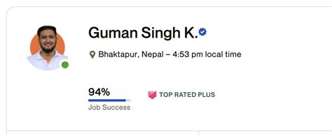 Guman Sing Karki On Linkedin Upwork Freelance Flutter Flutterdeveloper